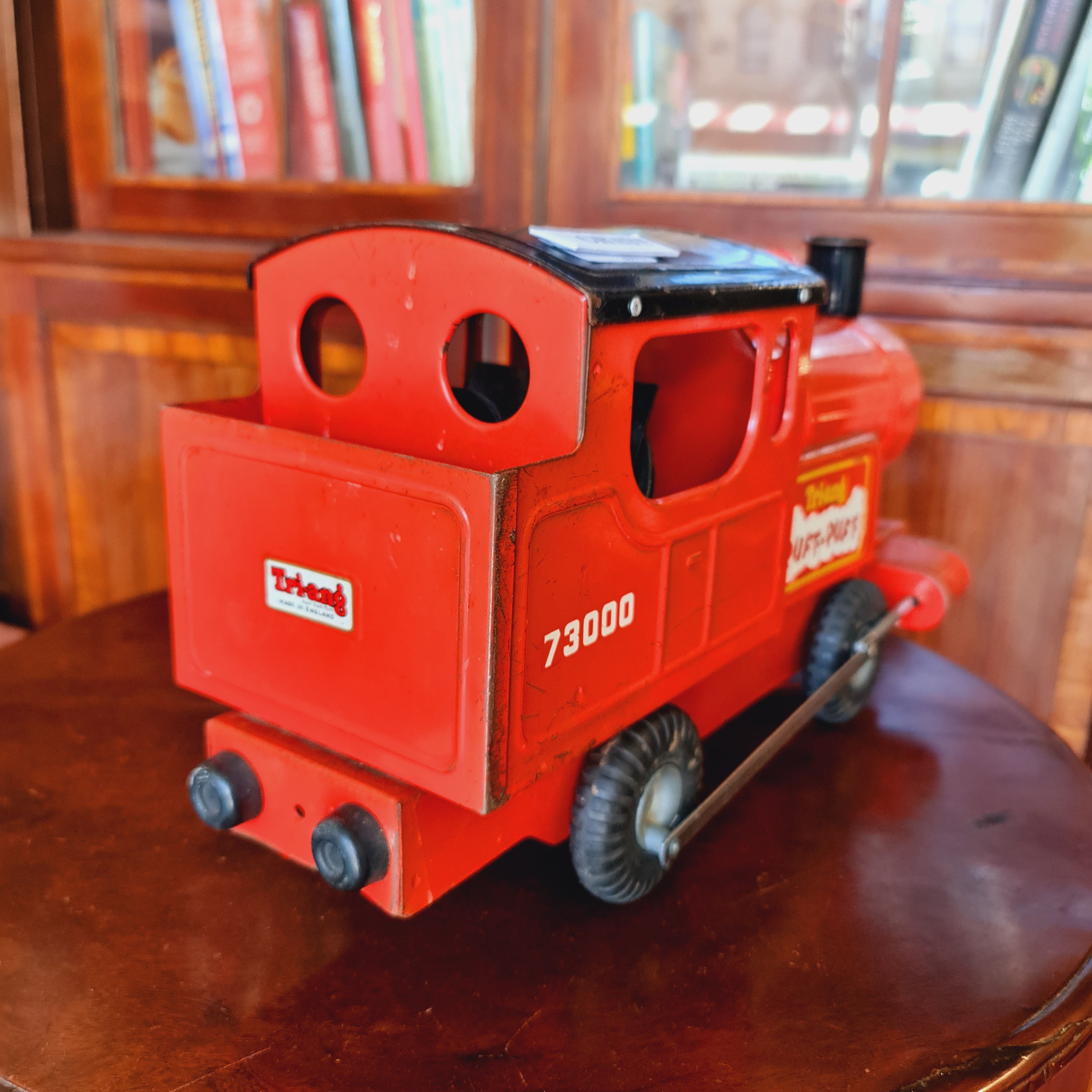 Tin Plate Train Large Tri-ang Triang Toy Railway Engine Puff Puff ...
