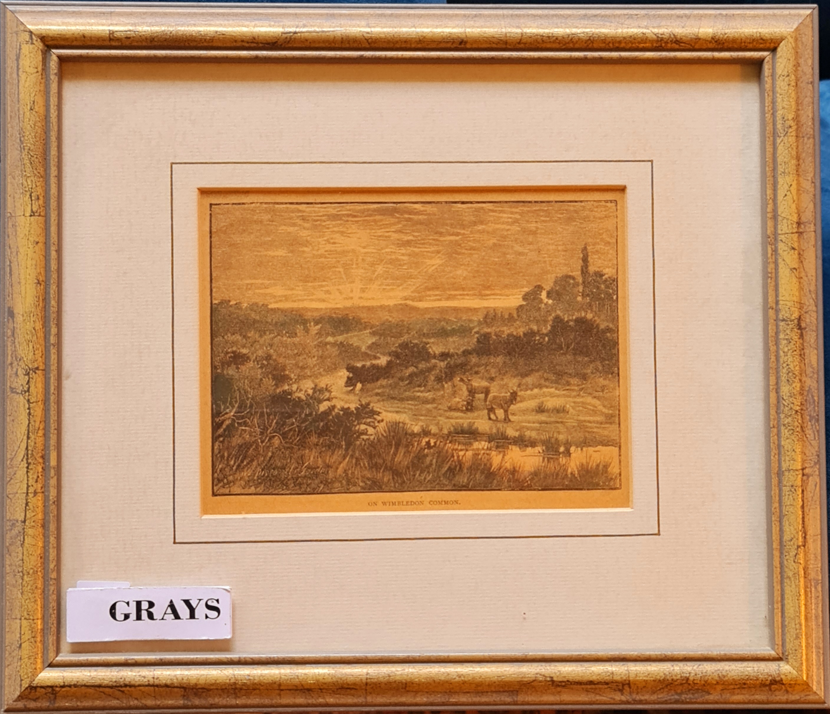 Drawing Sketch Farm Picture Original George Morland England Original ...